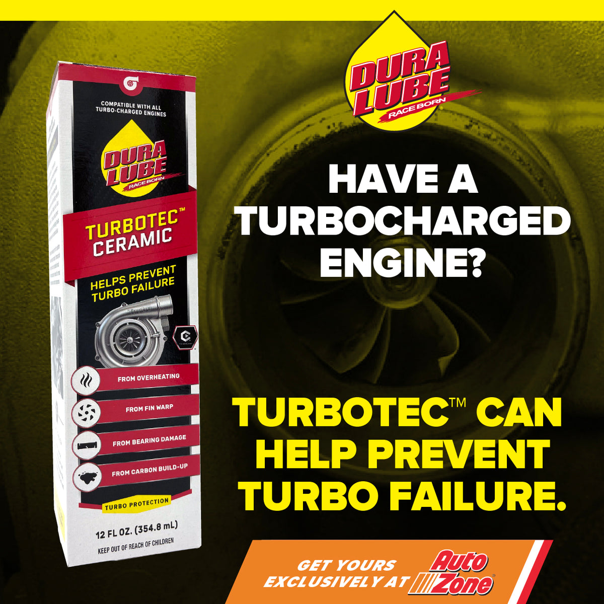 Dura Lube TurboTec™ Ceramic Turbo Protection-12 oz.