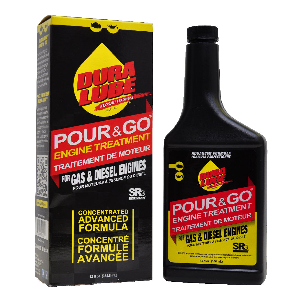 Dura Lube Pour & Go Engine Treatment - 12 oz.